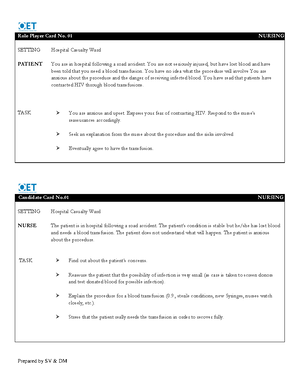 50 Writing Task Sample Letters for oet - 50 MEDICAL WRITING TASK ...