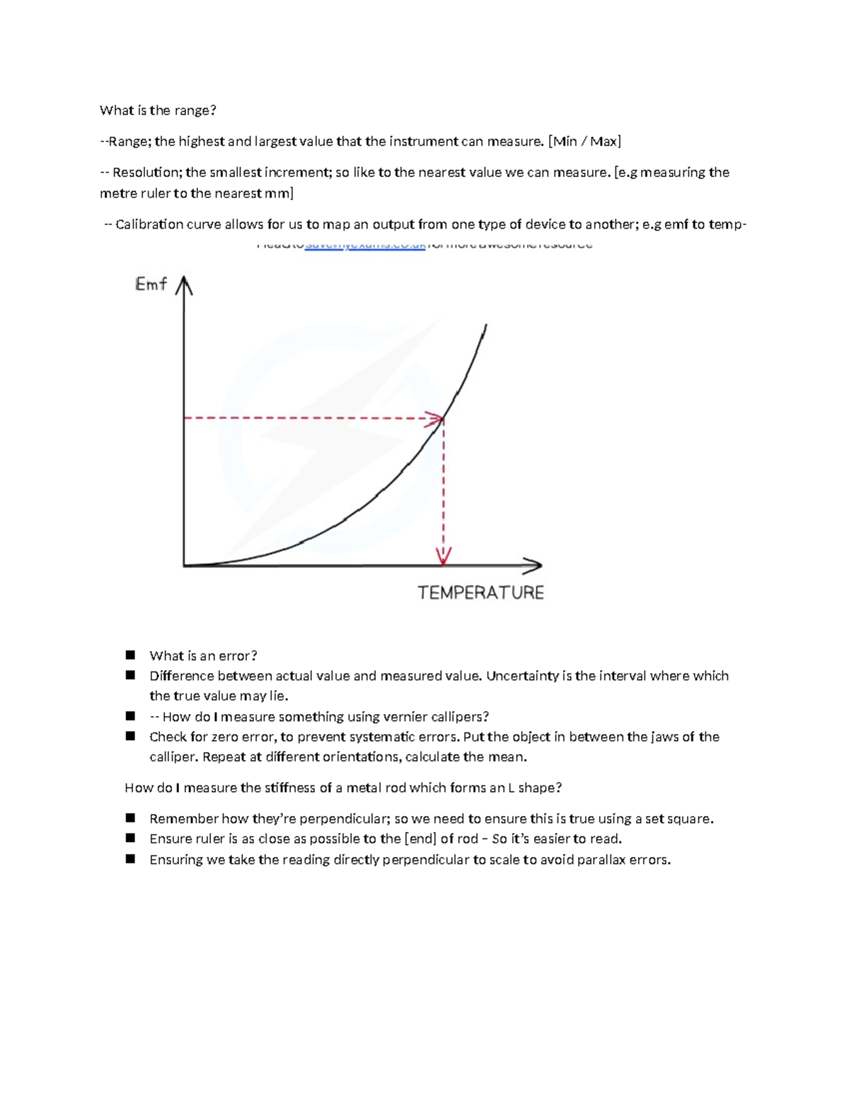 Physics P3 Notes - What is the range? -Range; the highest and largest ...