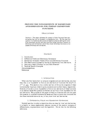 Integration Notes - MATH6103 Differential & Integral Calculus Notes in ...