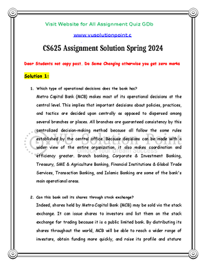 CS625 Midterm MCQs prepared by Abdul Waheed - Professional practices - Studocu