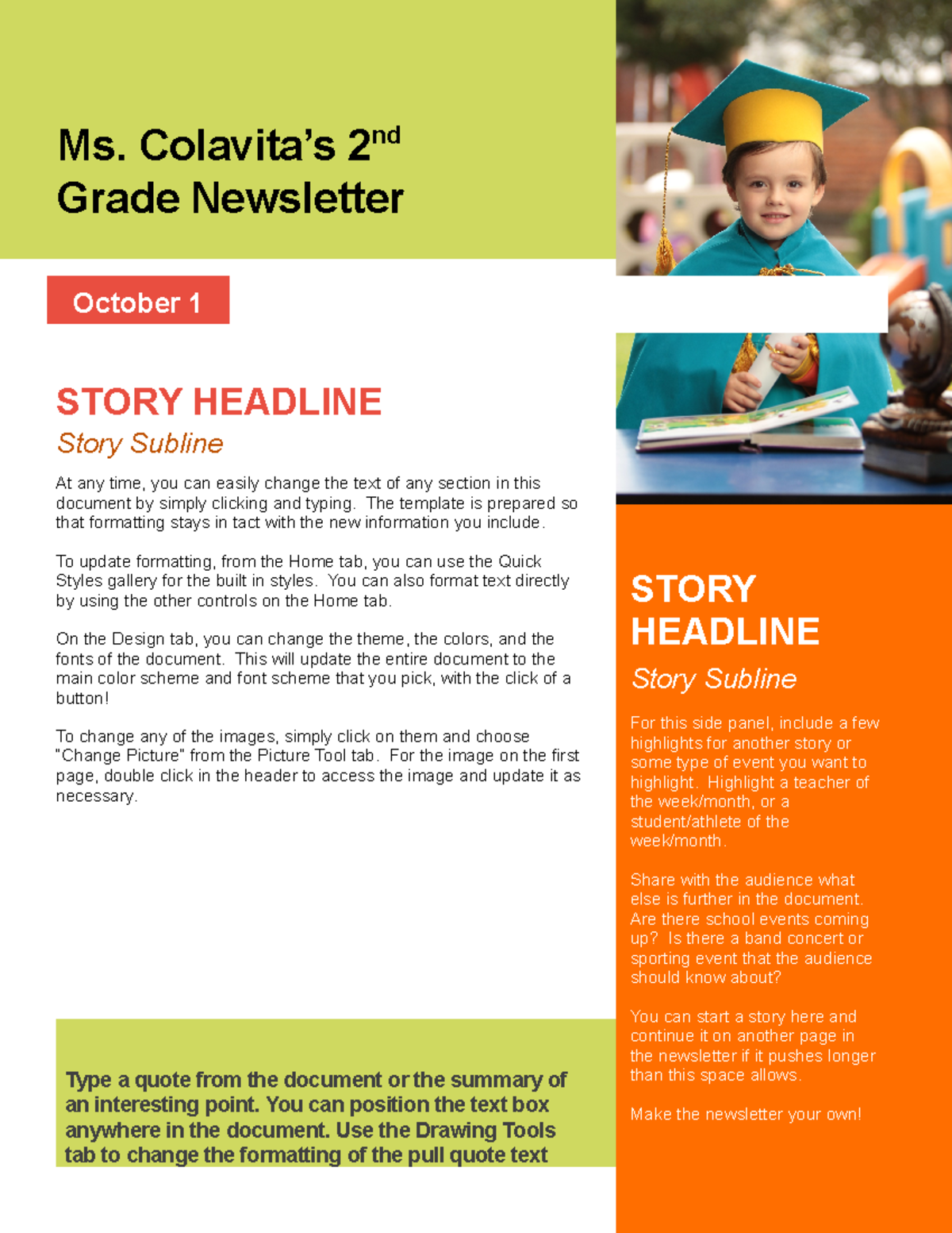 EDU -330 Week 8 Newsletter - Ms. Colavita’s 2 nd Grade Newsletter ...