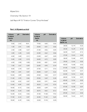 Lab #6-2 - Lab #6: VSEPR and Molecular Shape “How does it look?” - Lab ...