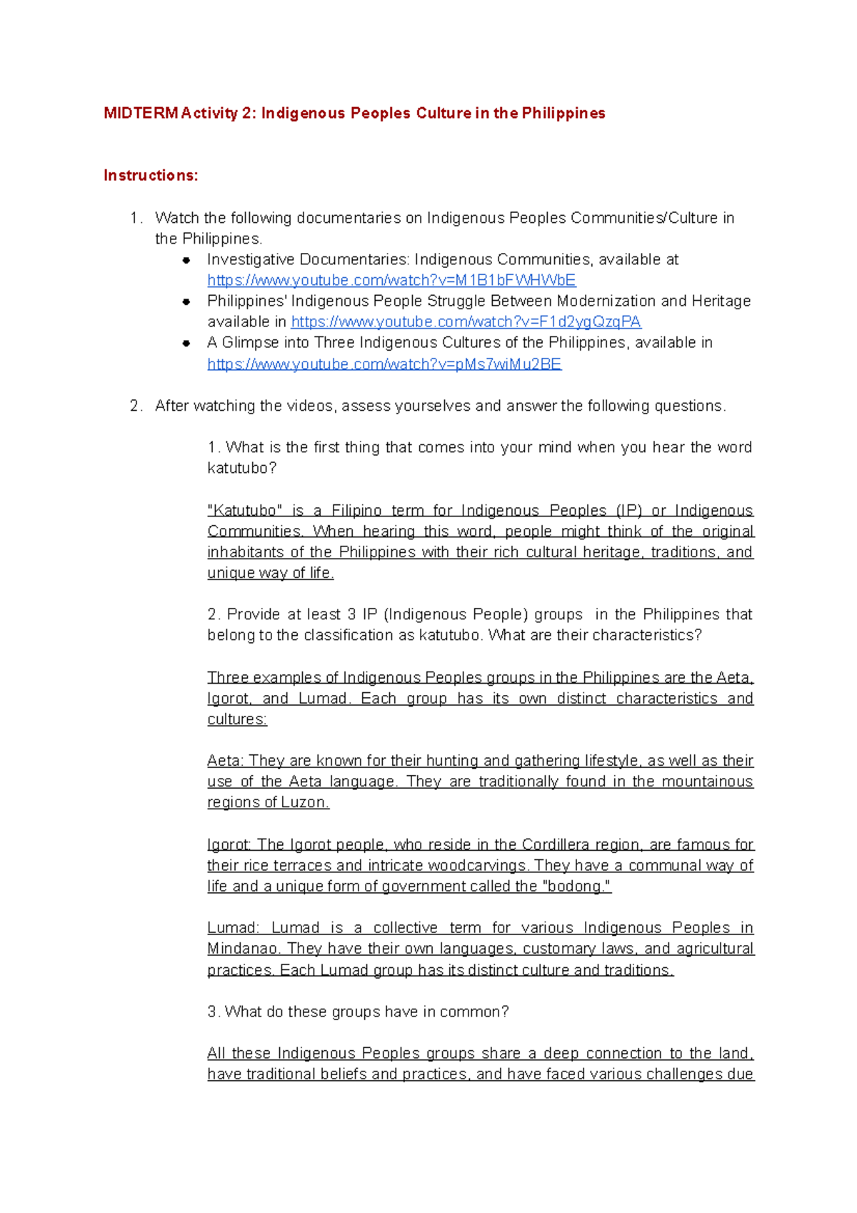 Midterm- Activity-2 -Indigenous-Peoples-Culture-in-the-Philippines ...