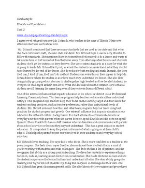 D097 Task 1 - Task 1 assignment - DPM2: Historical & Cultural ...