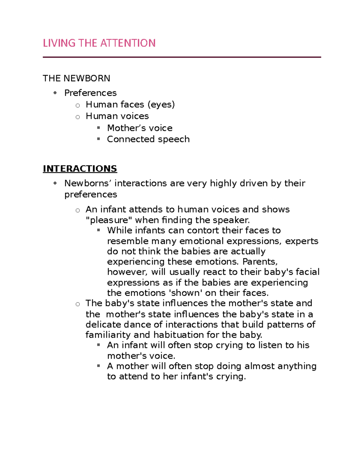 Living THE Attention - Module 6: social/communicative bases #1 ...