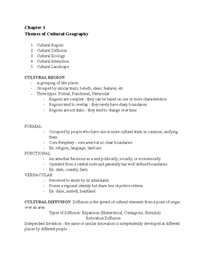 Unit 2 Chapter 5 Culture - Culture Unit 2 Outline 5 Chapter 3 Culture ...