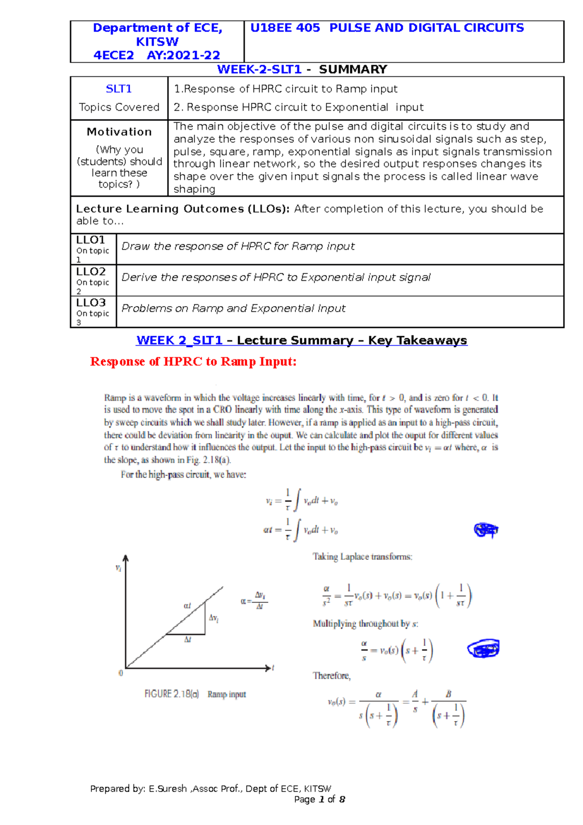 SLT3(responseof HPRC ramp exponential)(unit 1)(PDC)(2022 23) - KITSW ...