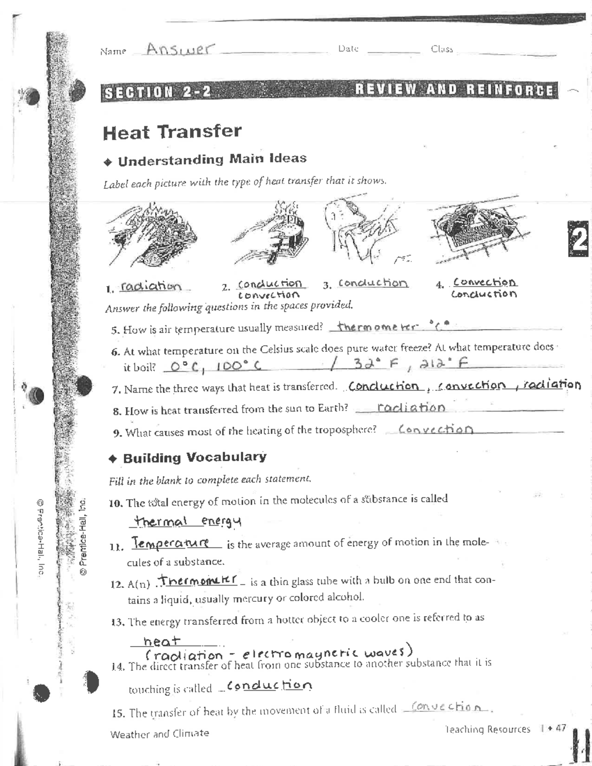 Heat transfer review answer - MacOS operation - Studocu