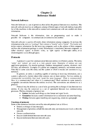 CN Handwritten Notes - Sanjay - Computer Networks - Studocu