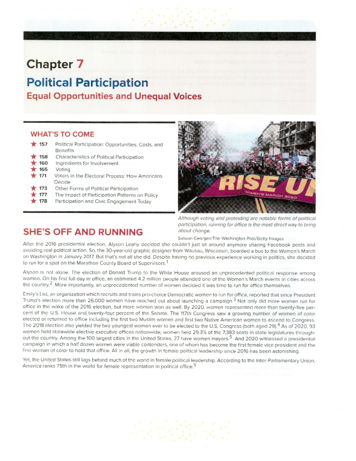 Am Gov 7e Chapter 7 - Professor Tim Murphy - Chapter 7 Political ...