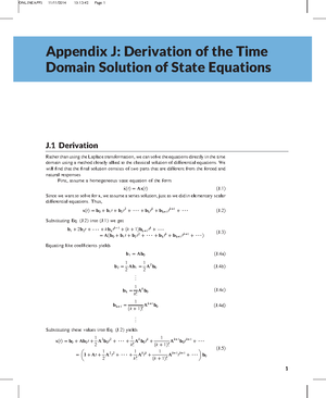 Chapter 2 Modeling and Simulation of Dynamic Systems Robert L. Woods ...