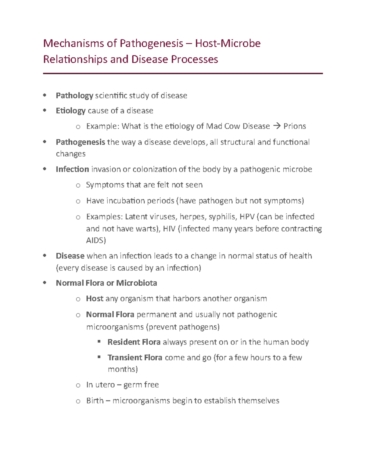 Mechanisms of Pathogenesis - the microbe) Ingesting something with a ...
