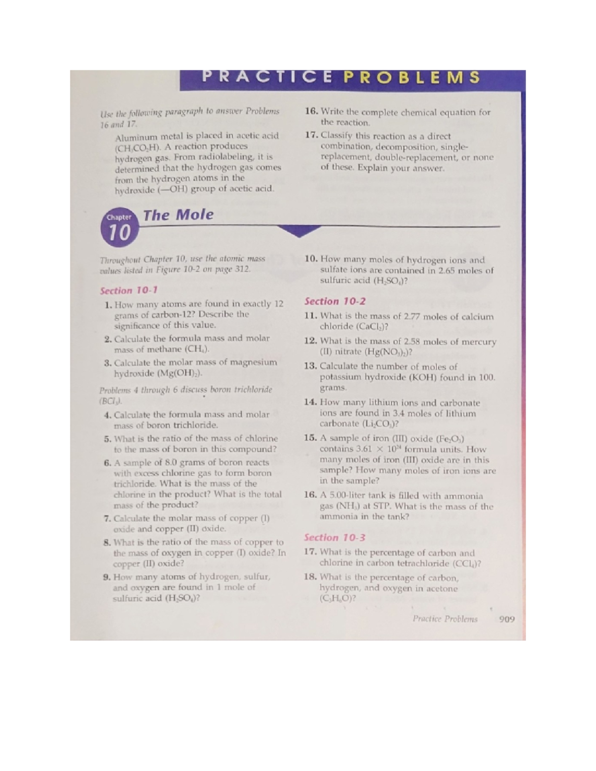 Unit 2 Study Guide - Mole Map, Limiting Reactions, Stoich - AD0-E202 ...