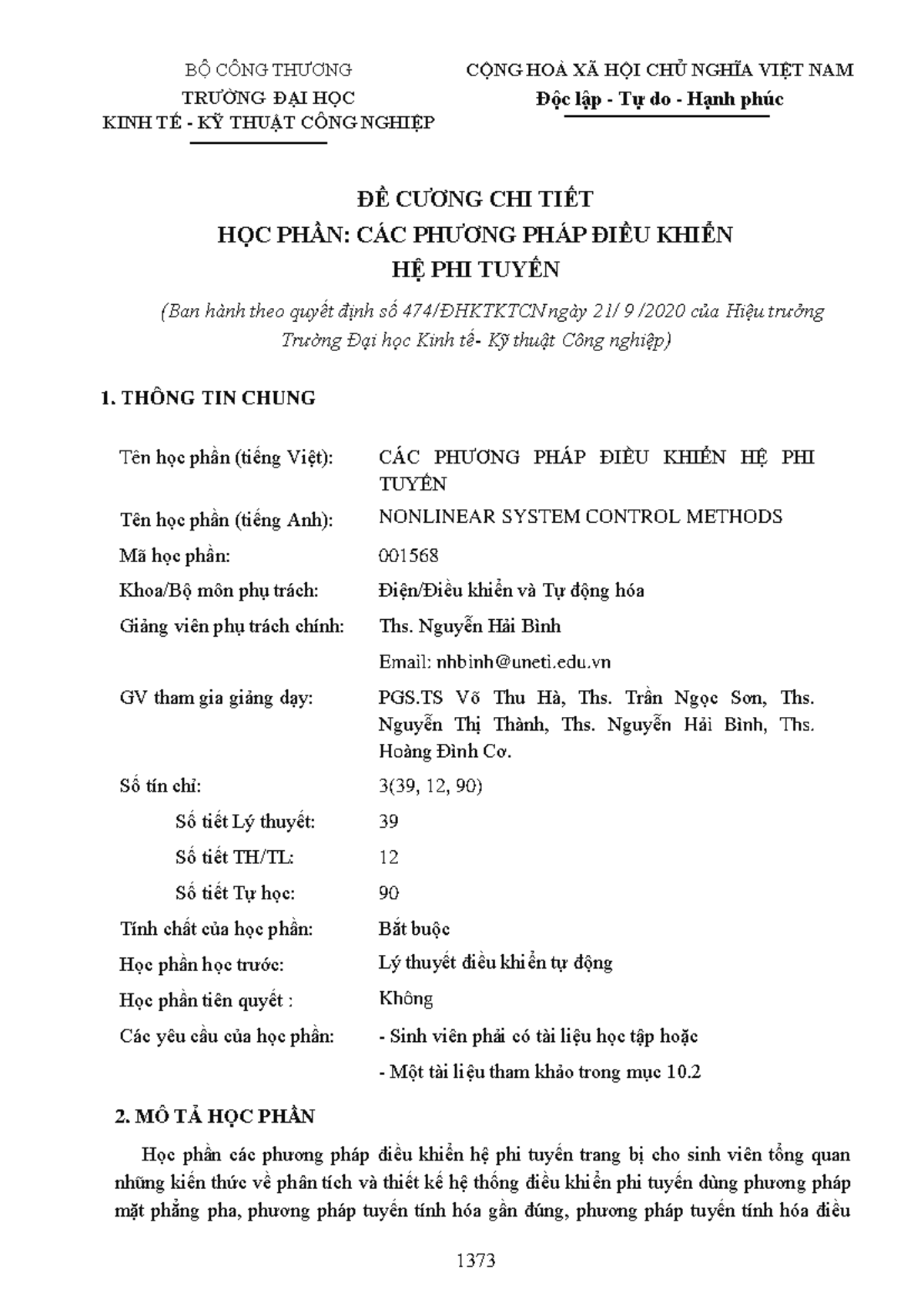 97 - Hshsj - BỘ CÔNG THƯƠNG CỘNG HOÀ XÃ HỘI CHỦ NGHĨA VIỆT NAM TRƯỜNG ...