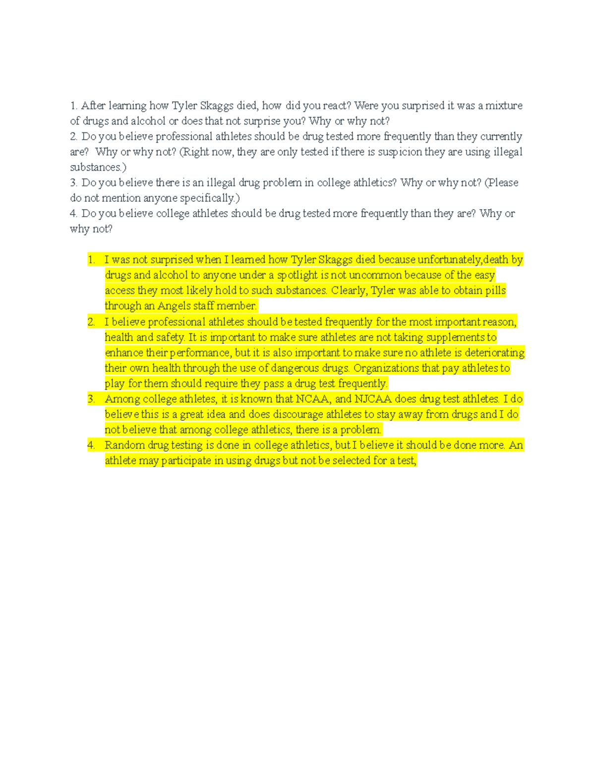 Mod 4 Assingent - This is coursework answering four specific questions ...