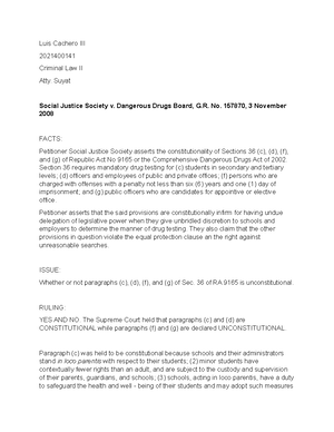 Substantive Due Process and Equal Protection of law - SUBSTANTIVE DUE ...