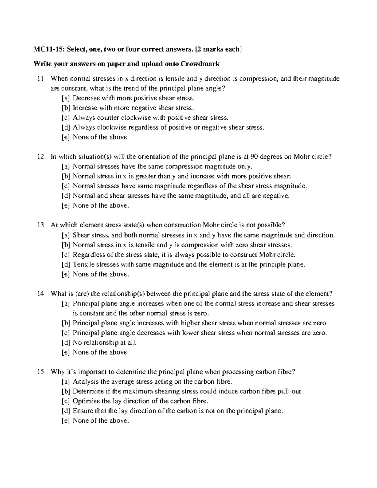 2020 Practice Exam MC11 15 Select One Two Or Four Correct Answers 2020-practice-exam-mc11-15-select-one-two-or-four-correct-answers