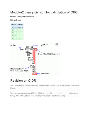 TK2153 Information Sharing Tutorial 5 CRC - Students View - Tutorial 5 ...