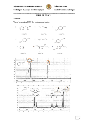 RMN-1H - RMH - Cours : Techniques d’Analyse Spectroscopiques Master1 ...