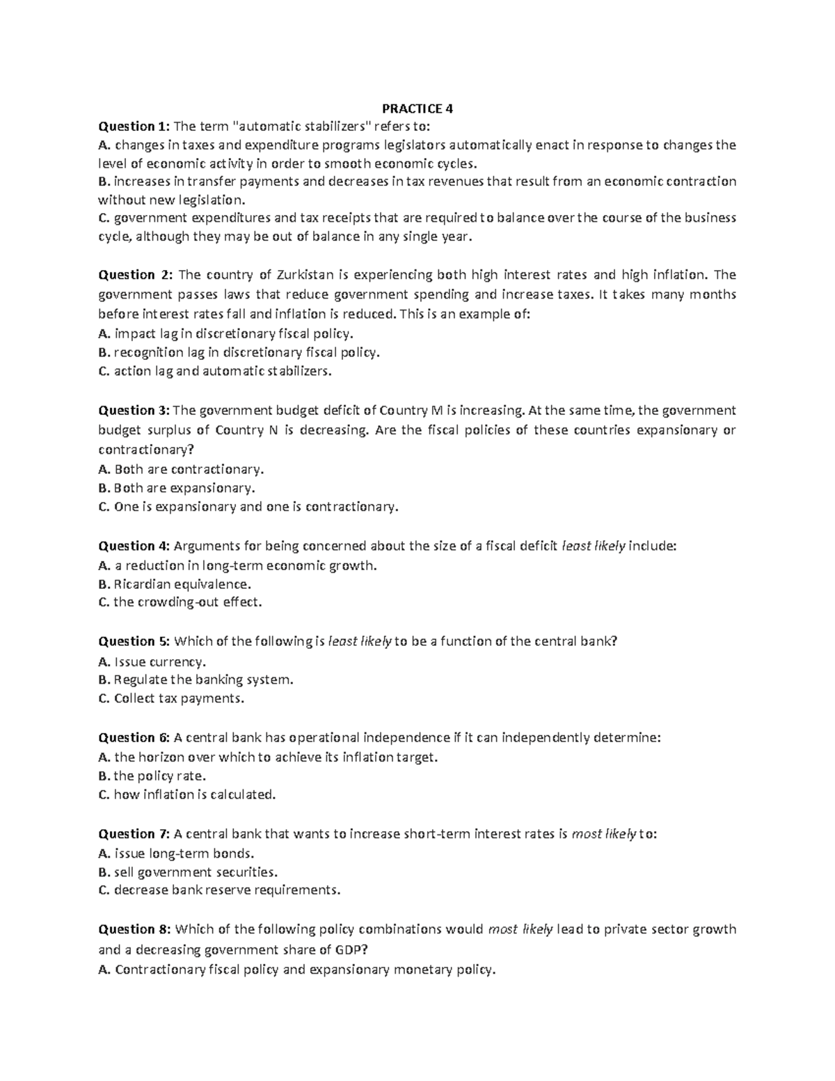 Practice 4 - desaANDKSDKSNLKSANLKDLKF - PRACTICE 4 Question 1: The term ...