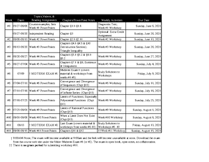 Math156 syllabus - HUNTER COLLEGE of the City University of New York ...