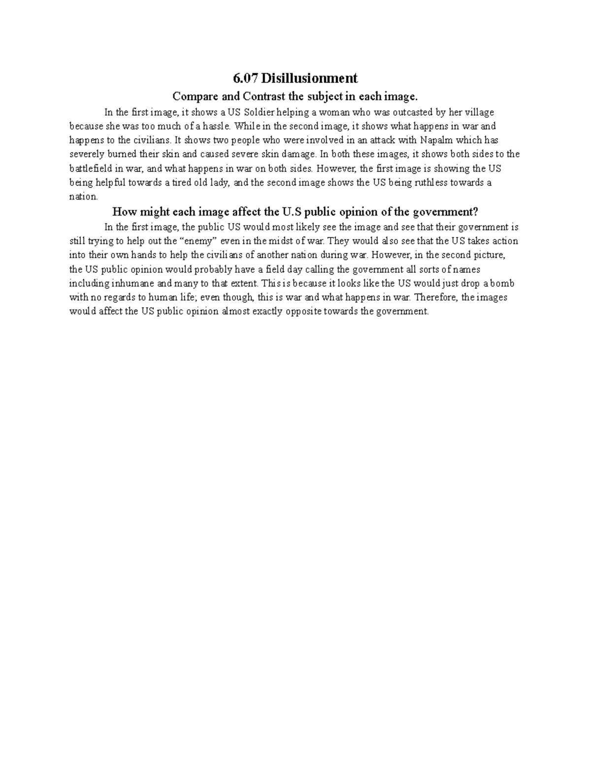 6.07 Disillusionment - It is needed for the entire education. - 6 ...