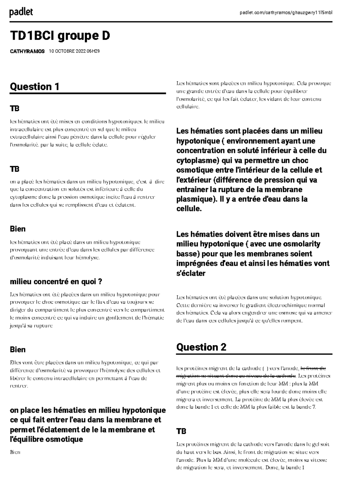 TD 1 réponses aux questions - padlet/cathyramos/ghauzgwry11l5mbl TD1BCI ...