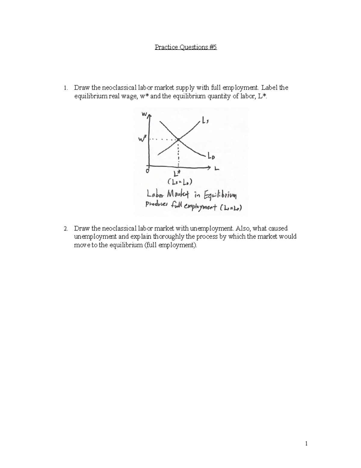 Practice Questions #5 with answers - Practice Questions # Draw the ...