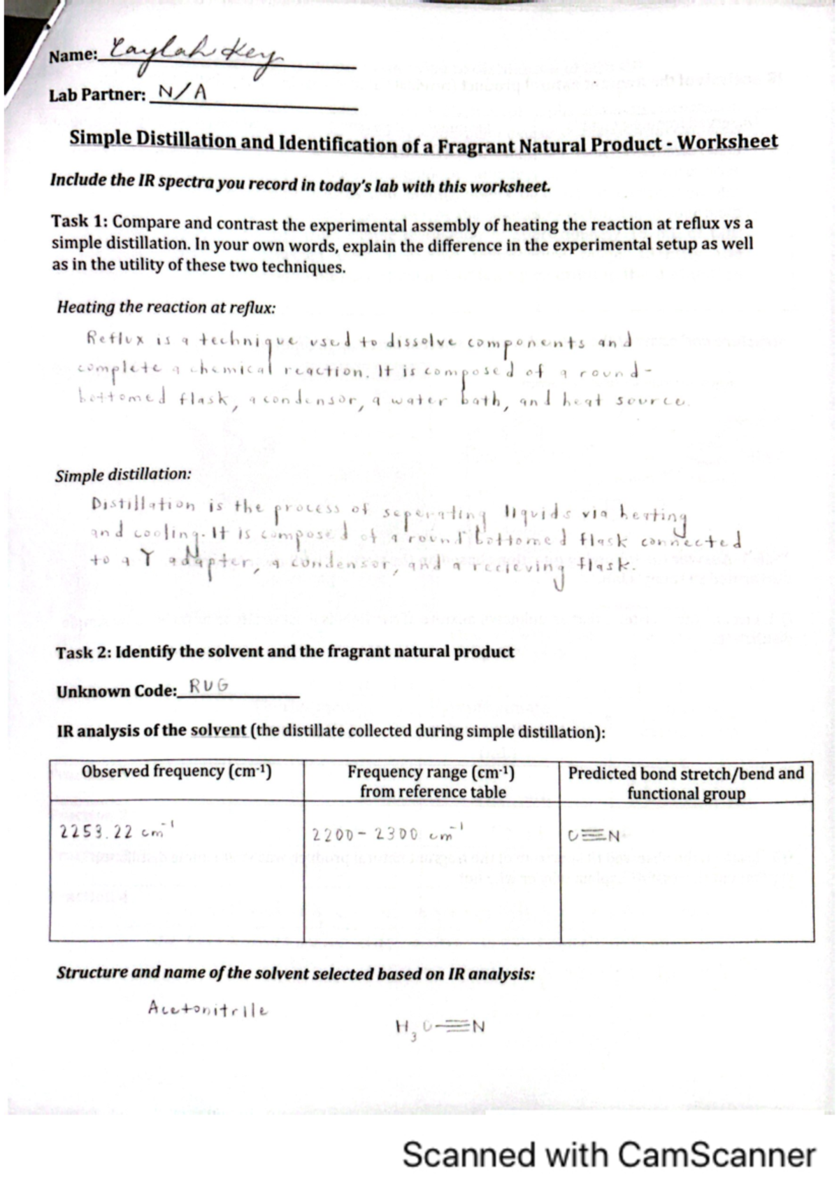 Simple Distillation Lab - CHEM 3361L - Studocu
