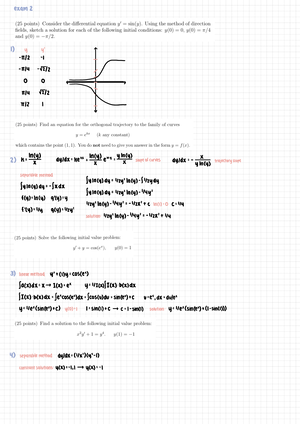 Homework 22 - 11: #2,4,6,8,12,16,20,24,36,38,46,48/ 2. a. x= 1, f((1 ...