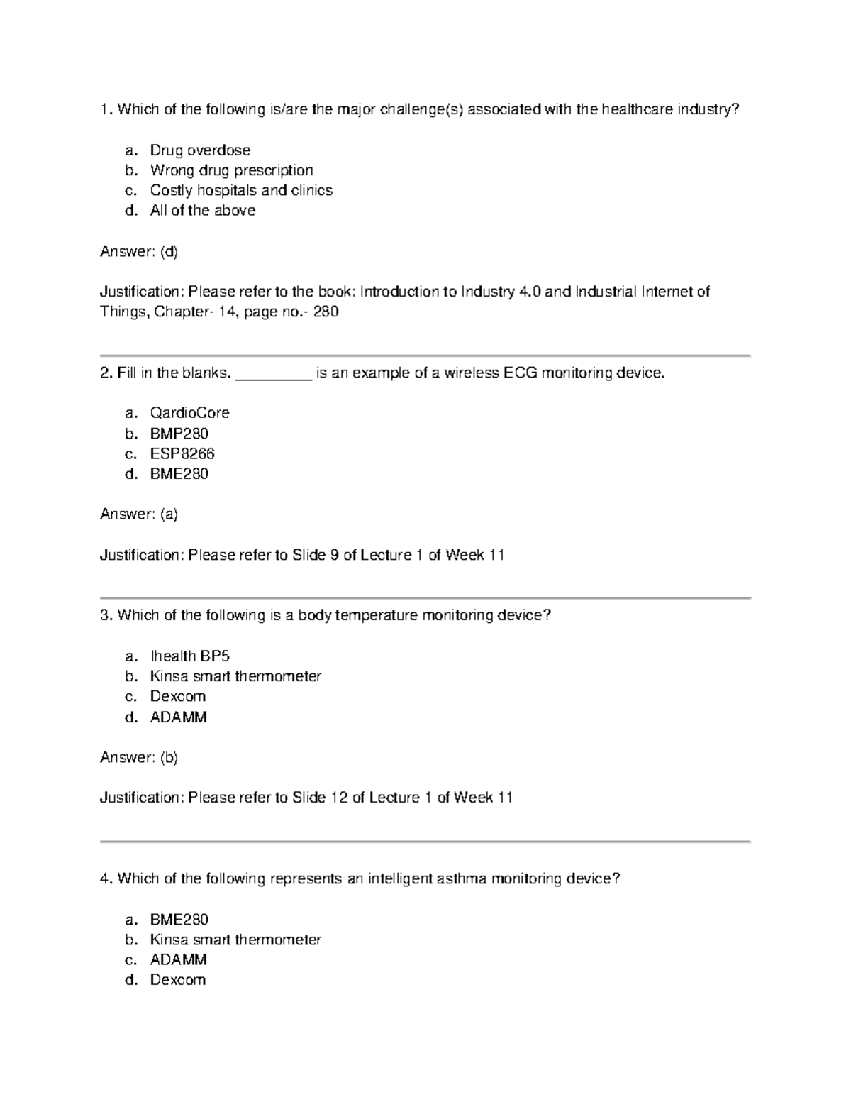 Assignment 11 Solution - Which of the following is/are the major ...
