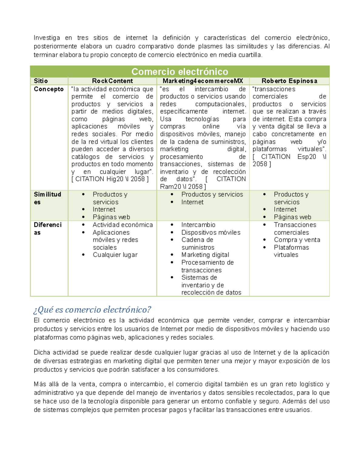 U6A1 - Investigar en tres sitios de internet la definición y ...