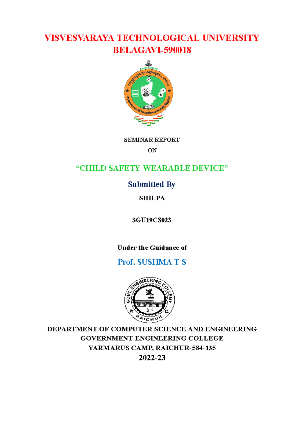 Techrep 23 (2) merged - priya - VISVESVARAYA TECHNOLOGICAL UNIVERSITY ...