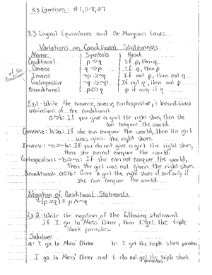 [Solved] Finite Mathematics (MS 110) - Studocu