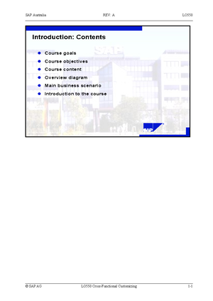 Print 2 - SAP MM training content - SAP AG R Introduction to ...