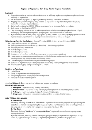 PRACTICAL RESEARCH 1 EXAMPLE FOR STUDENTS - CHAPTER 1 THE PROBLEM AND ...