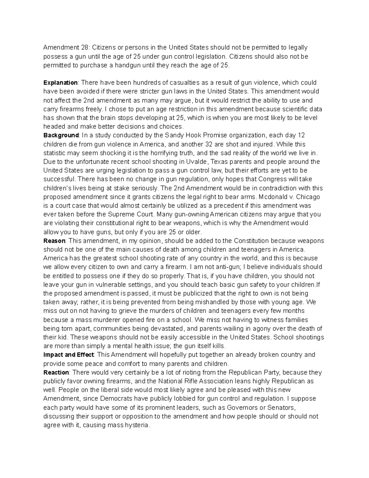 28th amendment - none - Amendment 28: Citizens or persons in the United ...