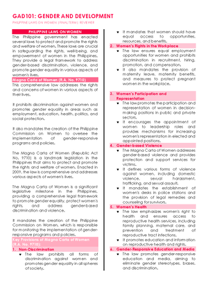 Medyo reviewer sa GAD - Sustainable Development Goals (SDGs) SDGs ...