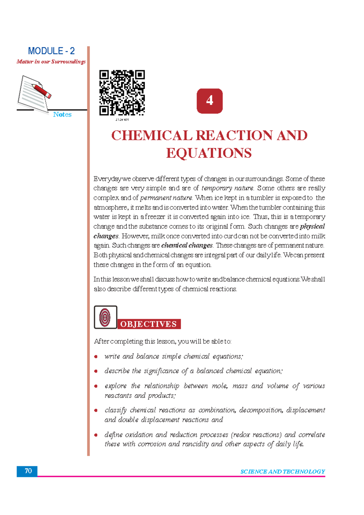 Chemical reactions - Natural Science tutorial on acids and bases ...