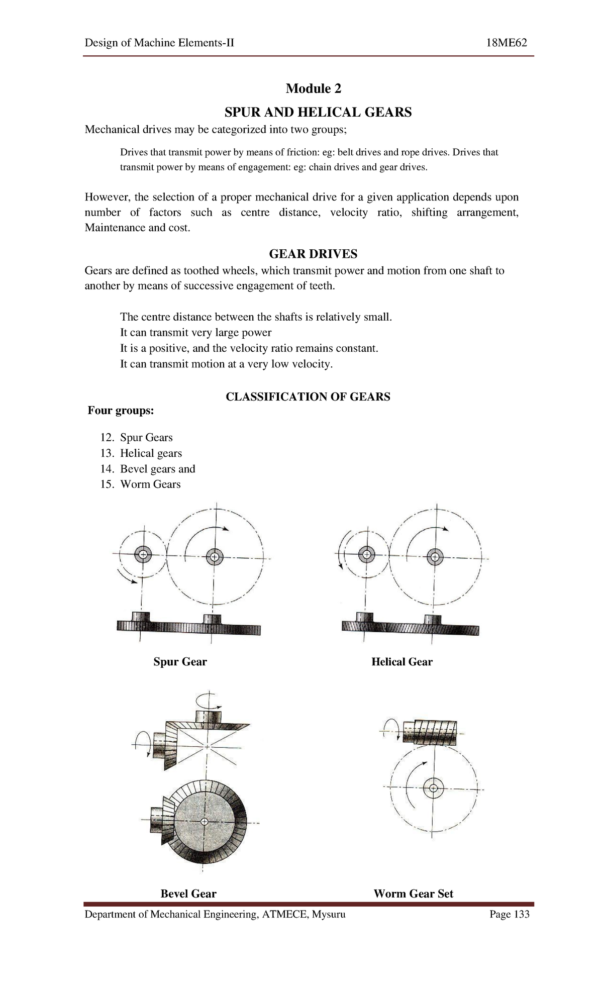 Machine Tool Design Module-2 - ####### Module 2 ####### SPUR AND ...