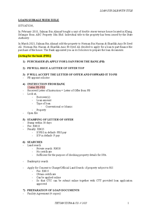 Contoh SPA-HDA (SCH G) PROP WITH Title - SCHEDULE G HOUSING DEVELOPMENT ...