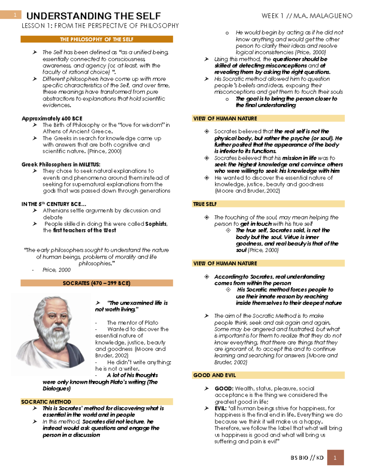 UTS W1 Perspectiveof Philo - LESSON 1: FROM THE PERSPECTIVE OF PHILOSOPHY THE PHILOSOPHY OF THE ...