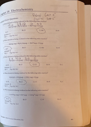 Chemistry test bank - CHM 121 - Studocu