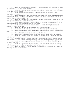 Solar System Explorer SE - Name: Johanie Santos Date: Student ...