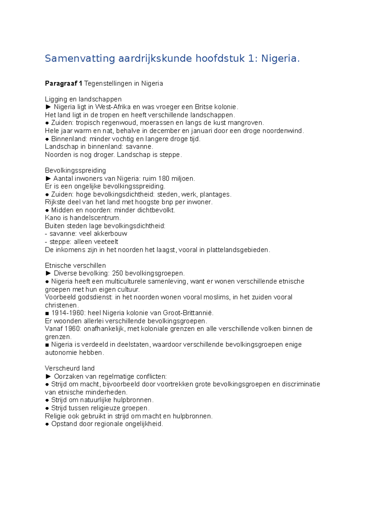 Ak h 7 samenvatting - ljasdn - Samenvatting aardrijkskunde hoofdstuk 1 ...
