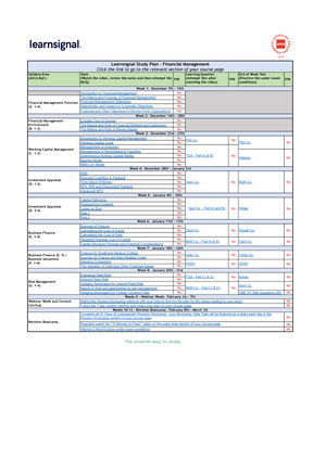 FM - lecture notes - ACCA – FM FINANCIAL MANAGEMENT STUDY NOTES ...