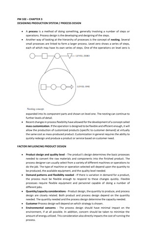 PM102 CH2 - Lectures - PM 102 – CH 2 INDUSTRIAL OPERATIONS SYSTEM ...