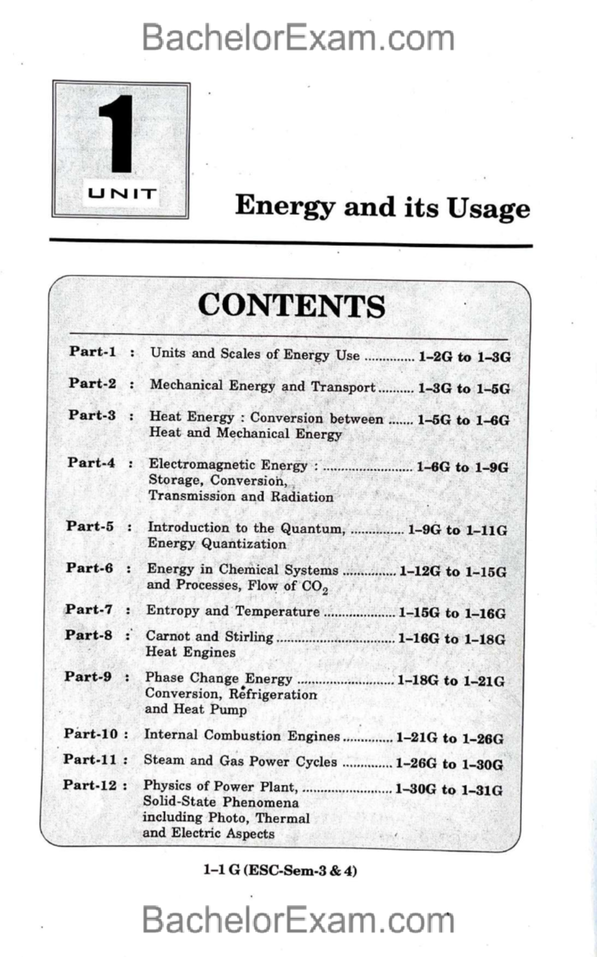 Energy Science & Engineering (Full PDF) - ' ""~ "'"~ ,t. NIT; Energy and its - Studocu
