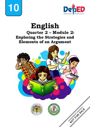 Q2 English 10 Module 4 - ..... - English Quarter 2 – Module 4 ...
