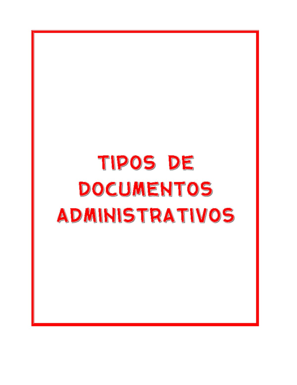 Tipos de Documentos Administrativos 2021 (Memorandum, Circular, informe ...